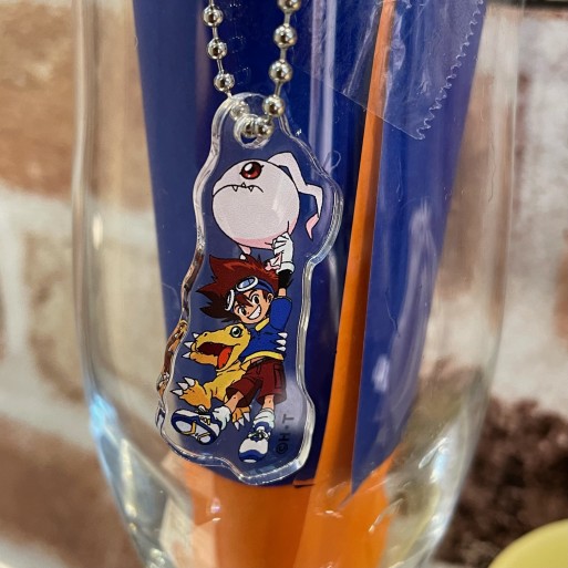 Digimon Adventure Cafe Keychains