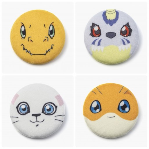 Digimon Adventure Felt Badges